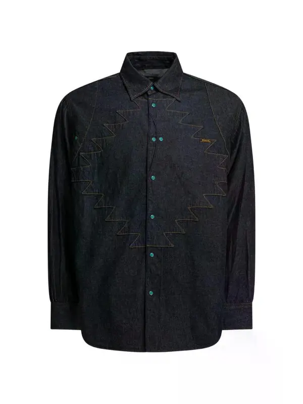 Kapital Zigzag Embroidery Shirt