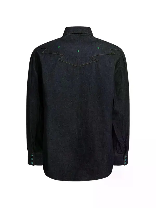Kapital Zigzag Embroidery Shirt