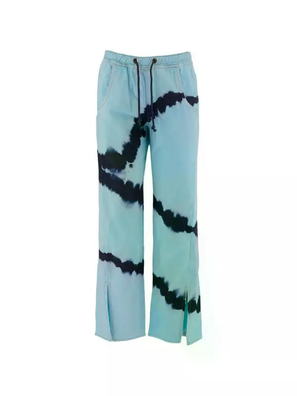 DON'T @ ME Tie-dye Drawstring Jeans