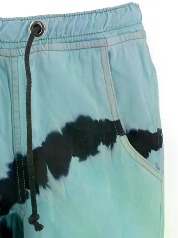 DON'T @ ME Tie-dye Drawstring Jeans