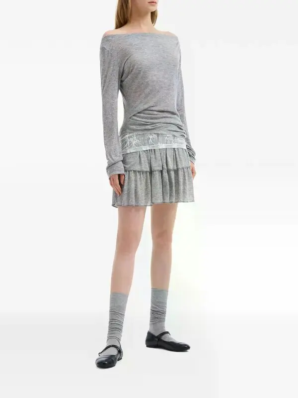 B+AB Ruffled Mini Skirt Set