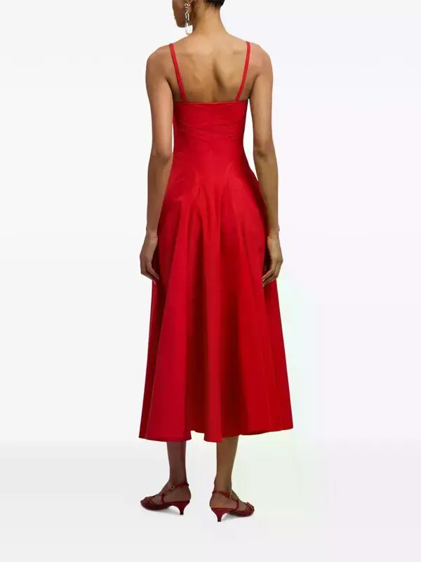 Ralph Lauren Marigot Spaghetti-strap Midi Dress