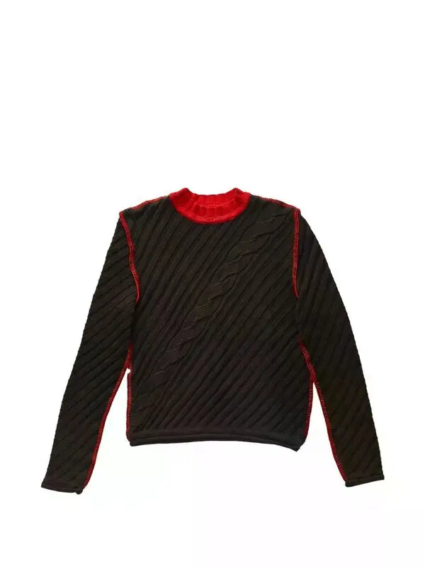EDWARD CUMING Ribbed Knit Sweater