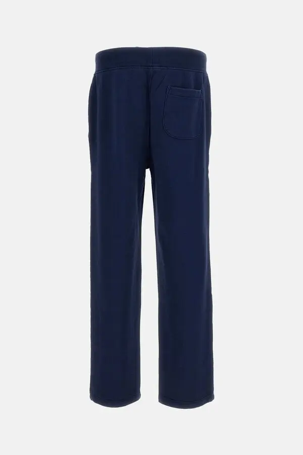 Polo Ralph Lauren Wide Leg Embroidered Logo Sweatpants