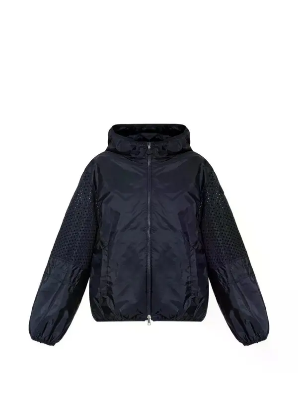 Moncler Zelkova Perforated Nylon Jacket - Blue