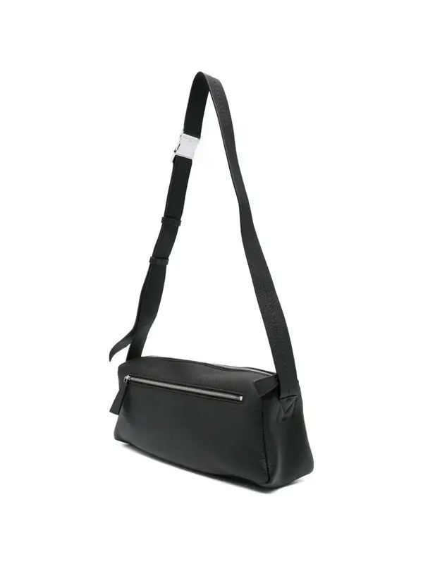 Max Mara Skippers Leather Shoulder Bag - Black