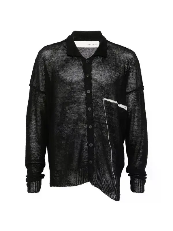 Isabel Benenato Button Knitted Shirt