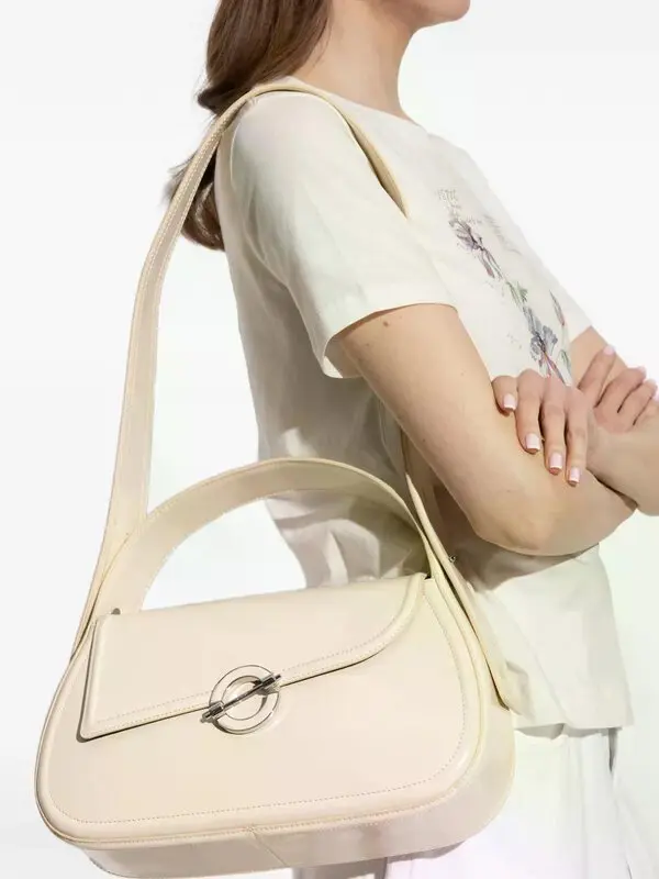 SAMSOE SAMSOE Sahero Ring-detail Shoulder Bag - Neutrals