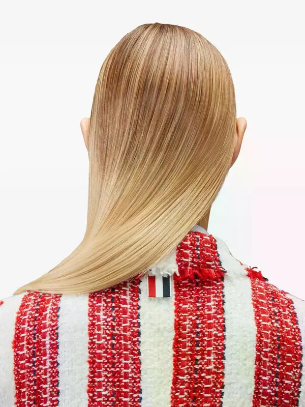 Thom Browne Ribbon Tweed Cropped Jacket