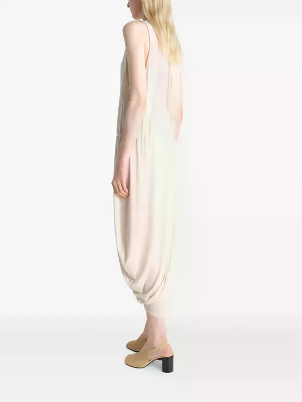LEMAIRE Draped Asymmetric Dress - Neutrals