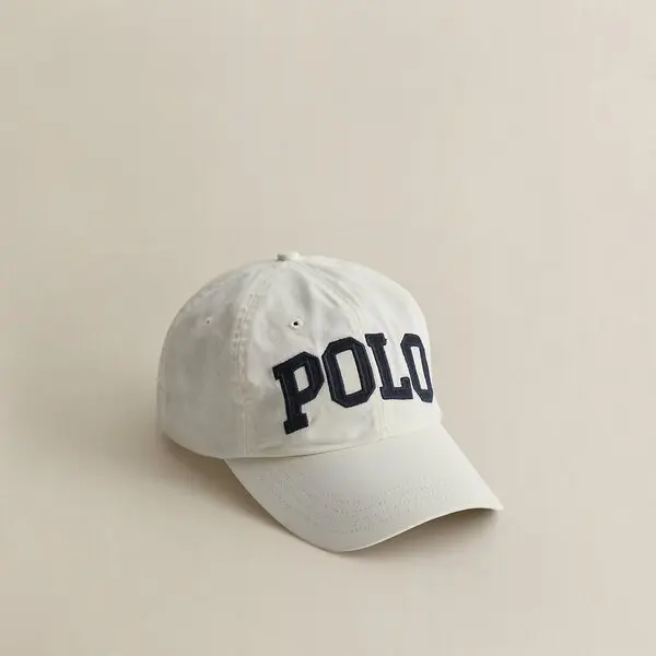 Ralph Lauren Vintage Appliquéd Ball Cap - White