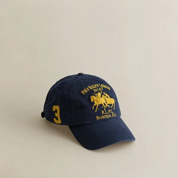 Ralph Lauren Equestrian Ball Cap - Blue