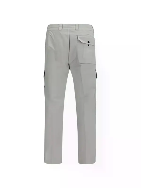 Stone Island Logo Patch Cargo Pants - Grey