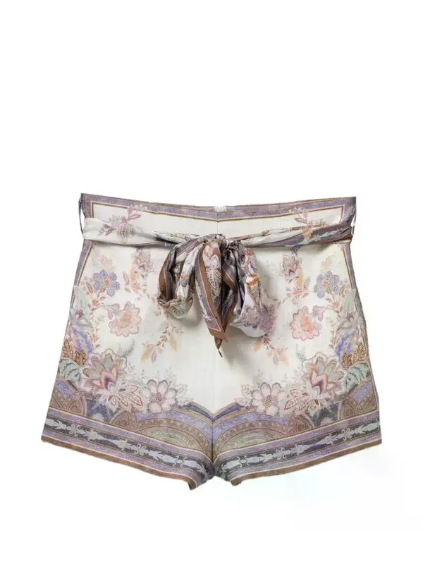 Zimmermann Luna Short - Blue