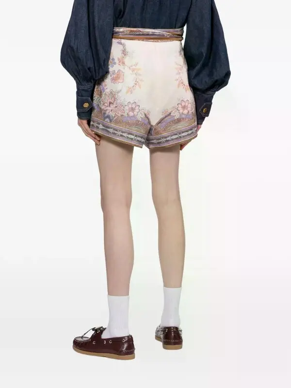 Zimmermann Luna Short - Blue