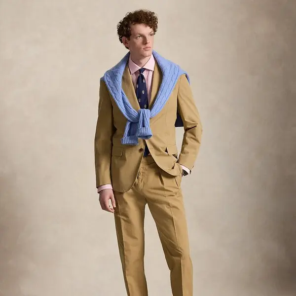 Ralph Lauren Pleated Suit Trousers