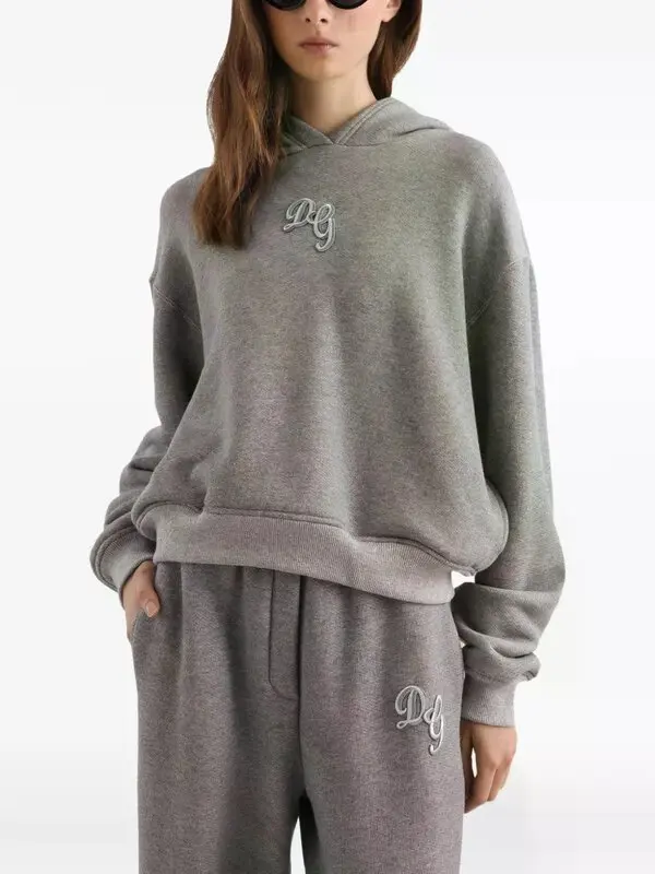 Dolce & Gabbana Logo Embroidered Hoodie