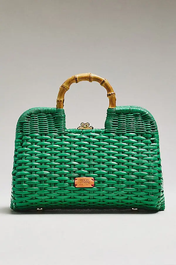 FRANCES VALENTINE Buzzy Basket Handbag