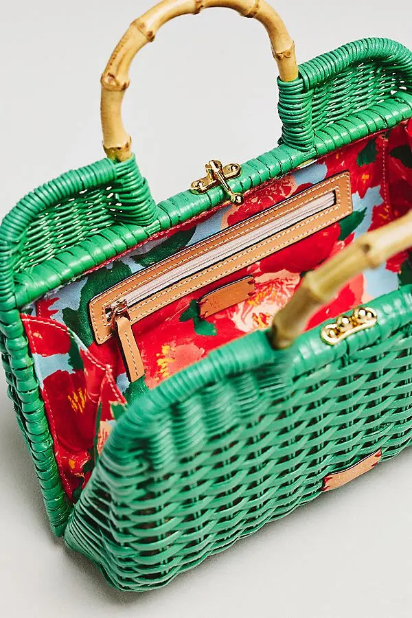 FRANCES VALENTINE Buzzy Basket Handbag