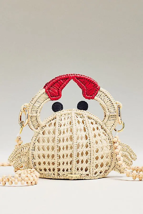 Mercedes Salazar Mi Icon Novelty Handbag - Red Crab