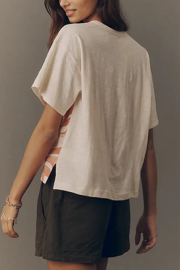 PILCRO Graphic Cotton T-shirt