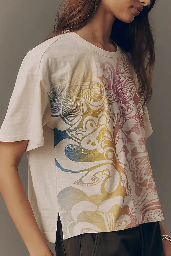 PILCRO Graphic Cotton T-shirt