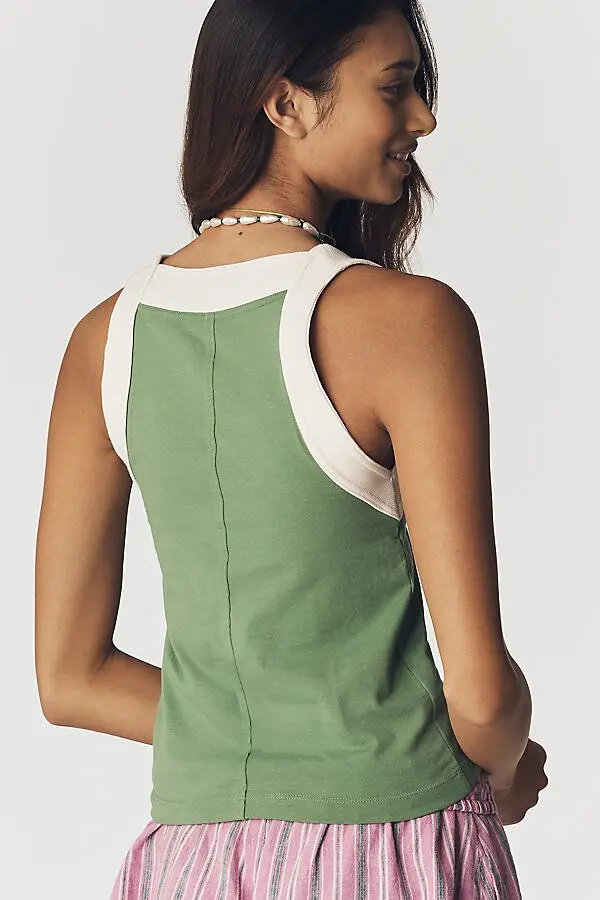 PILCRO Graphic Moto Tank Top