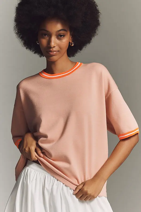 Essentiel Antwerp Jefitely Knit Top - Rose Gold