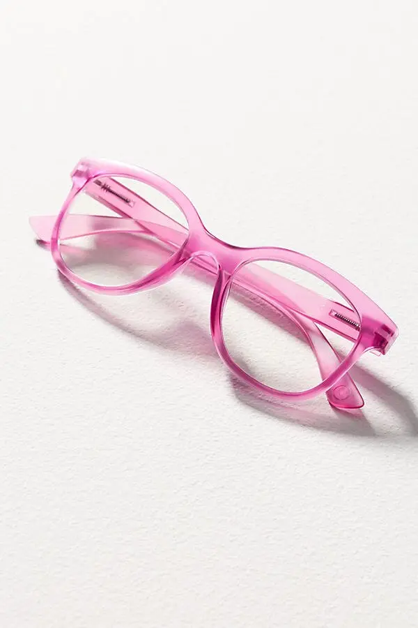 PEEPERS Grandview Square Readers - Pink
