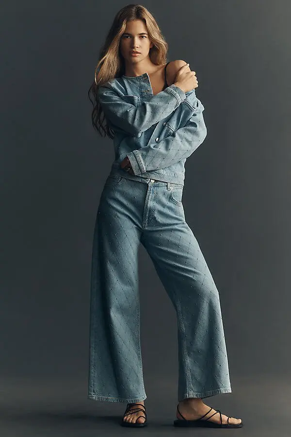 Rails Getty Denim Crop Pants - Light Denim