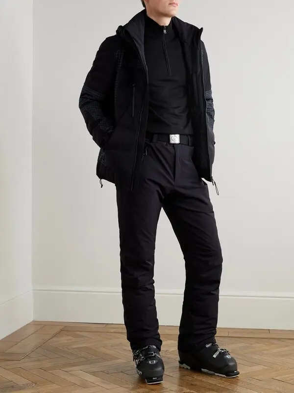Bogner Ouri Virgin Wool Half-zip Sweater - Black