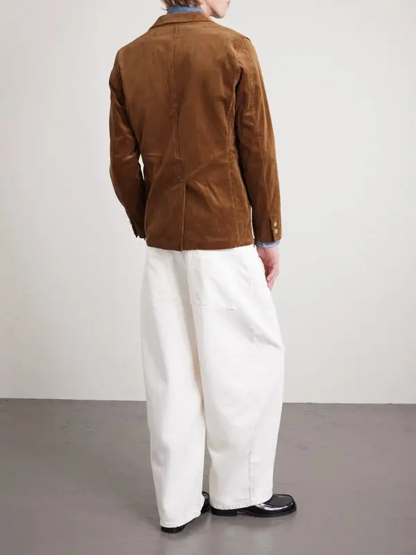 BEAMS Cotton-corduroy Blazer