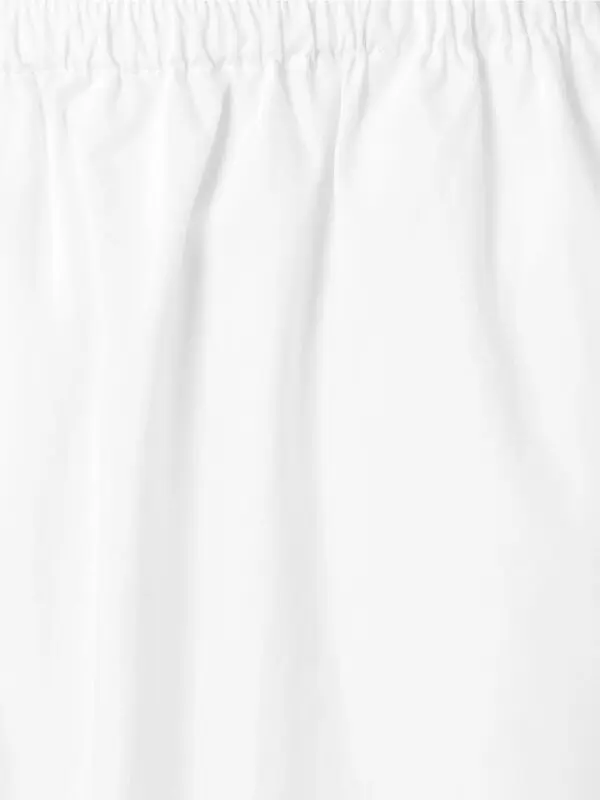 DEIJI STUDIOS Ease Organic Cotton-poplin Pants - White