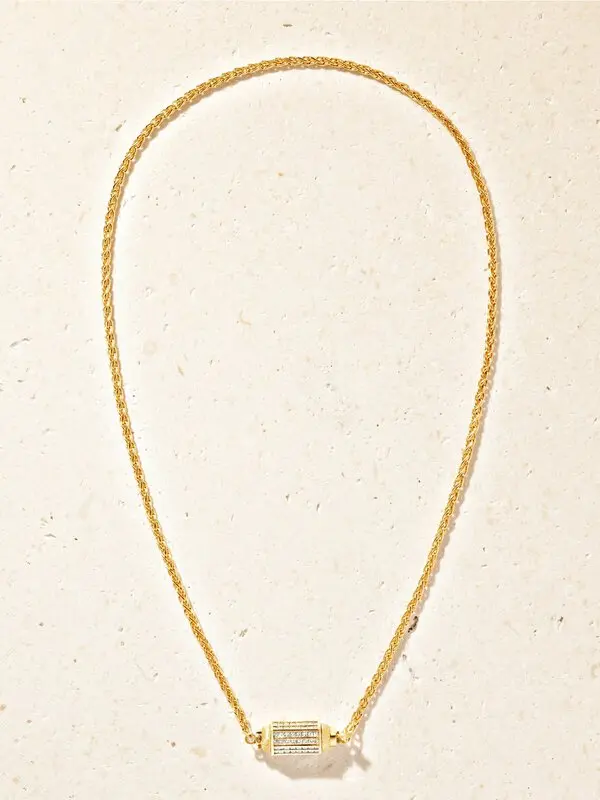 MARIE LICHTENBERG 18-karat Diamond Necklace - Gold