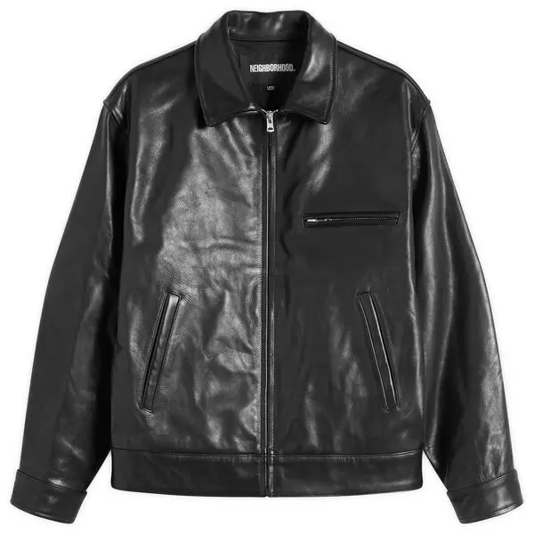 NEIGHBORHOOD Leather Sports Jacket