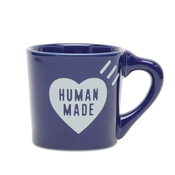 HUMAN MADE Heart Logo Coffee Mug - Navy
