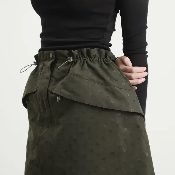 Cecilie Bahnsen Delina Skirt - Olive