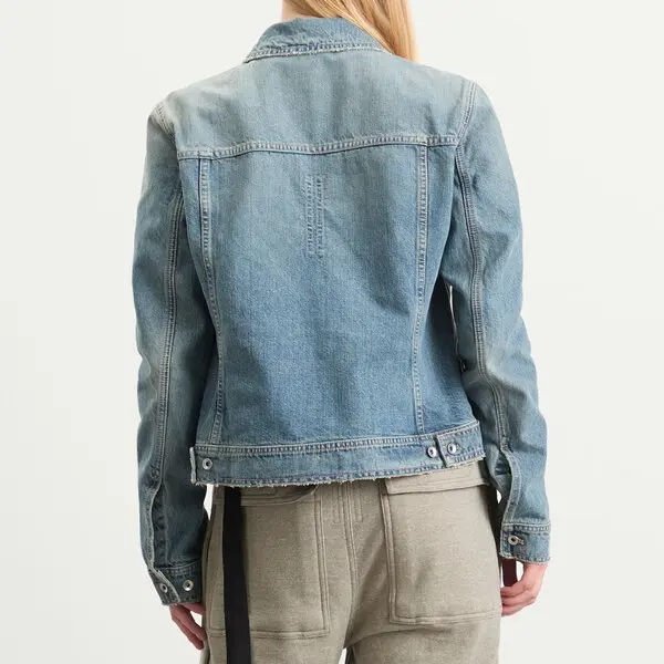 Rick Owens Denim Trucker Jacket