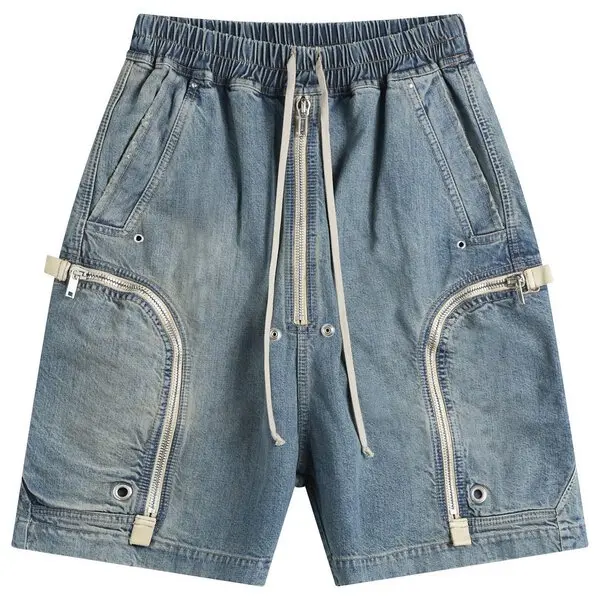 Rick Owens Bauhaus Denim Pod Shorts