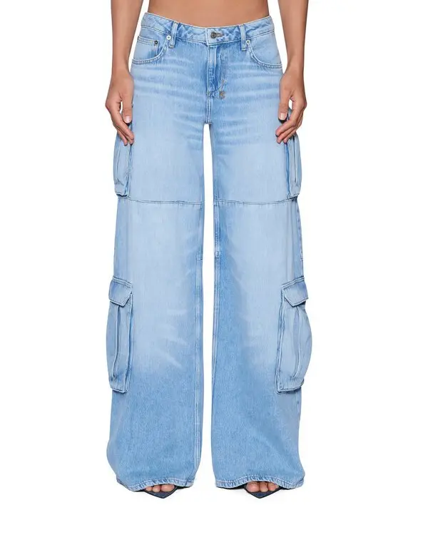 Ksubi Dropout Low Rise Cargo Jean