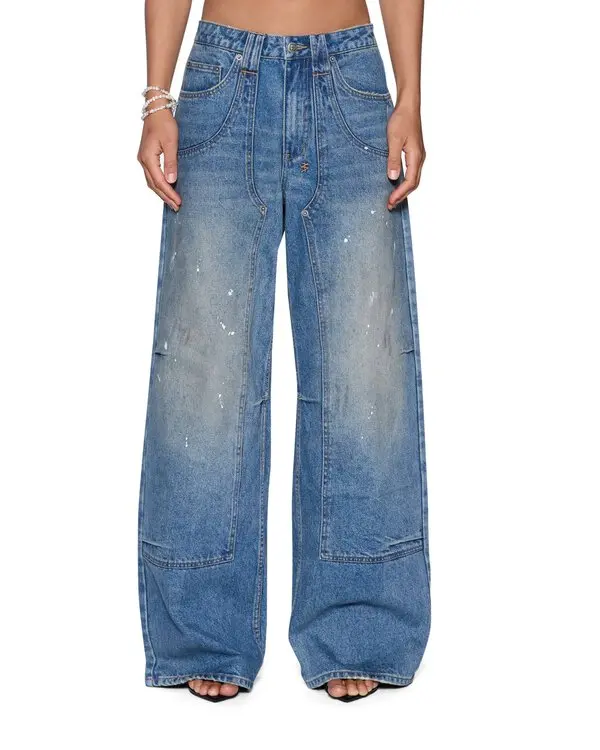Ksubi Ksuper Jean Painter Blue - Denim