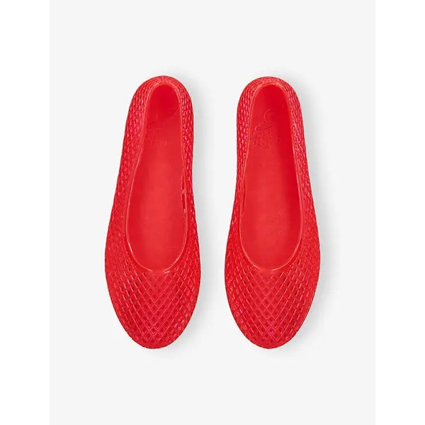 ANCIENT GREEK SANDALS Pvc Ballet Flats - Red