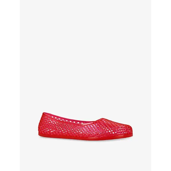 ANCIENT GREEK SANDALS Pvc Ballet Flats - Red