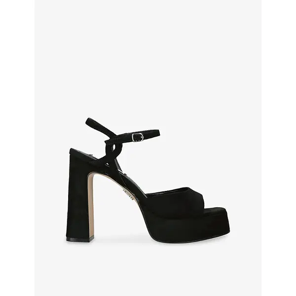 Steve Madden Miliana Heeled Suede Sandals