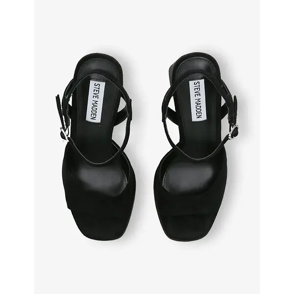 Steve Madden Miliana Heeled Suede Sandals