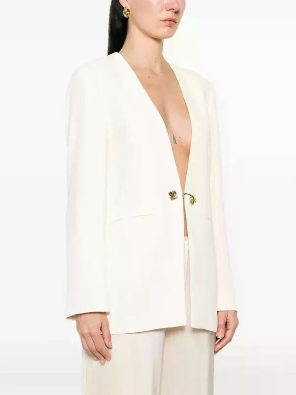 Marella Teffige Embellished Blazer - Neutrals