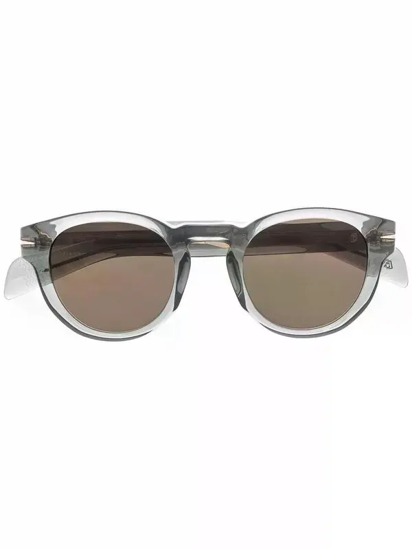 DB EYEWEAR BY DAVID BECKHAM Round Frame Sunglasses - Grey