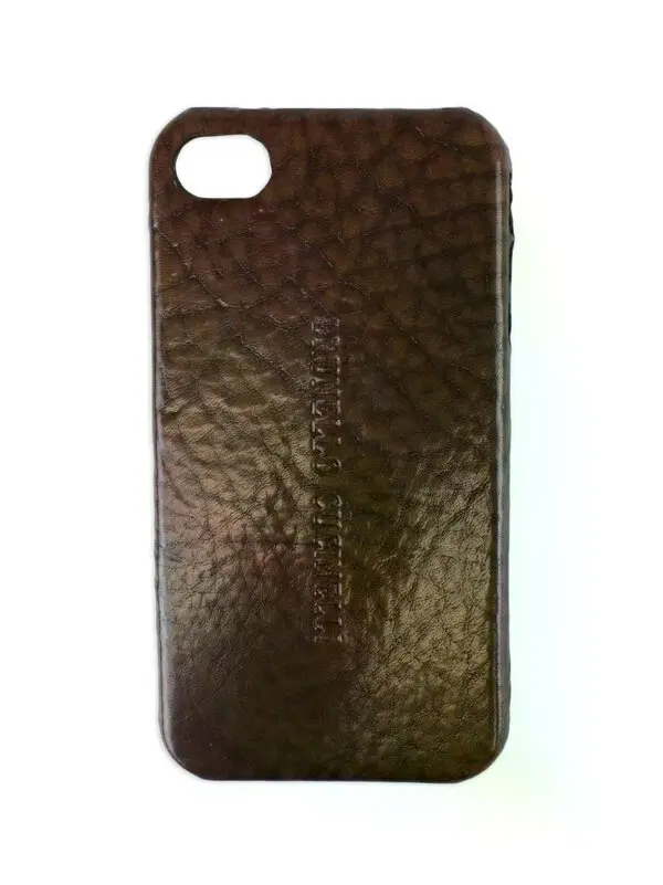 Brunello Cucinelli Engraved-detail Iphone Case - Brown
