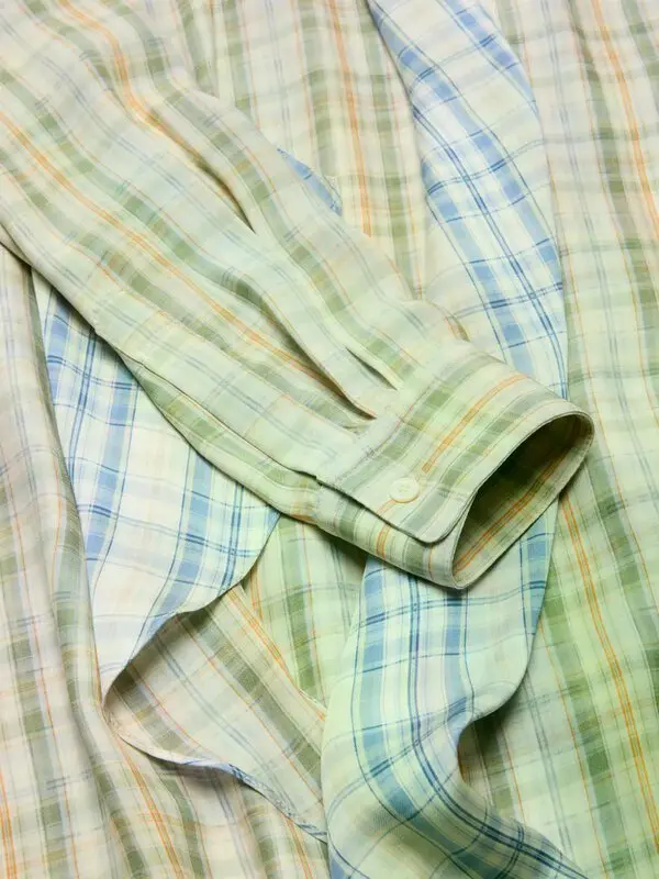 Acne Studios Plaid Asymmetric Shirt - Neutrals