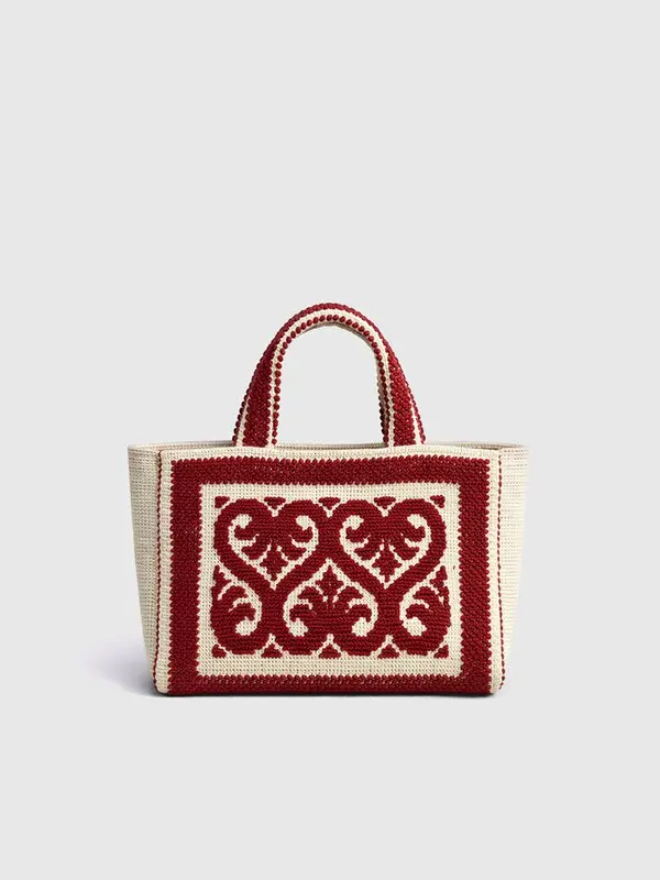 ATP ATELIER Costantine Mini Tote Bag - Melograno